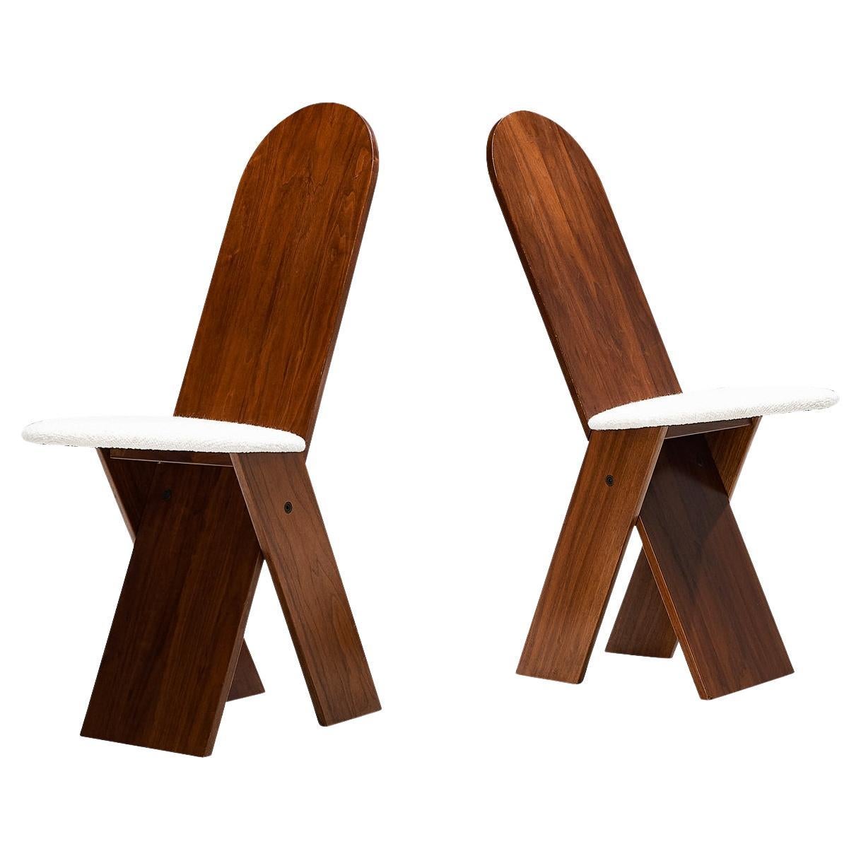 Set of Four "Lambda" Chairs by Richard Sapper and Marco Zanuso for ...
