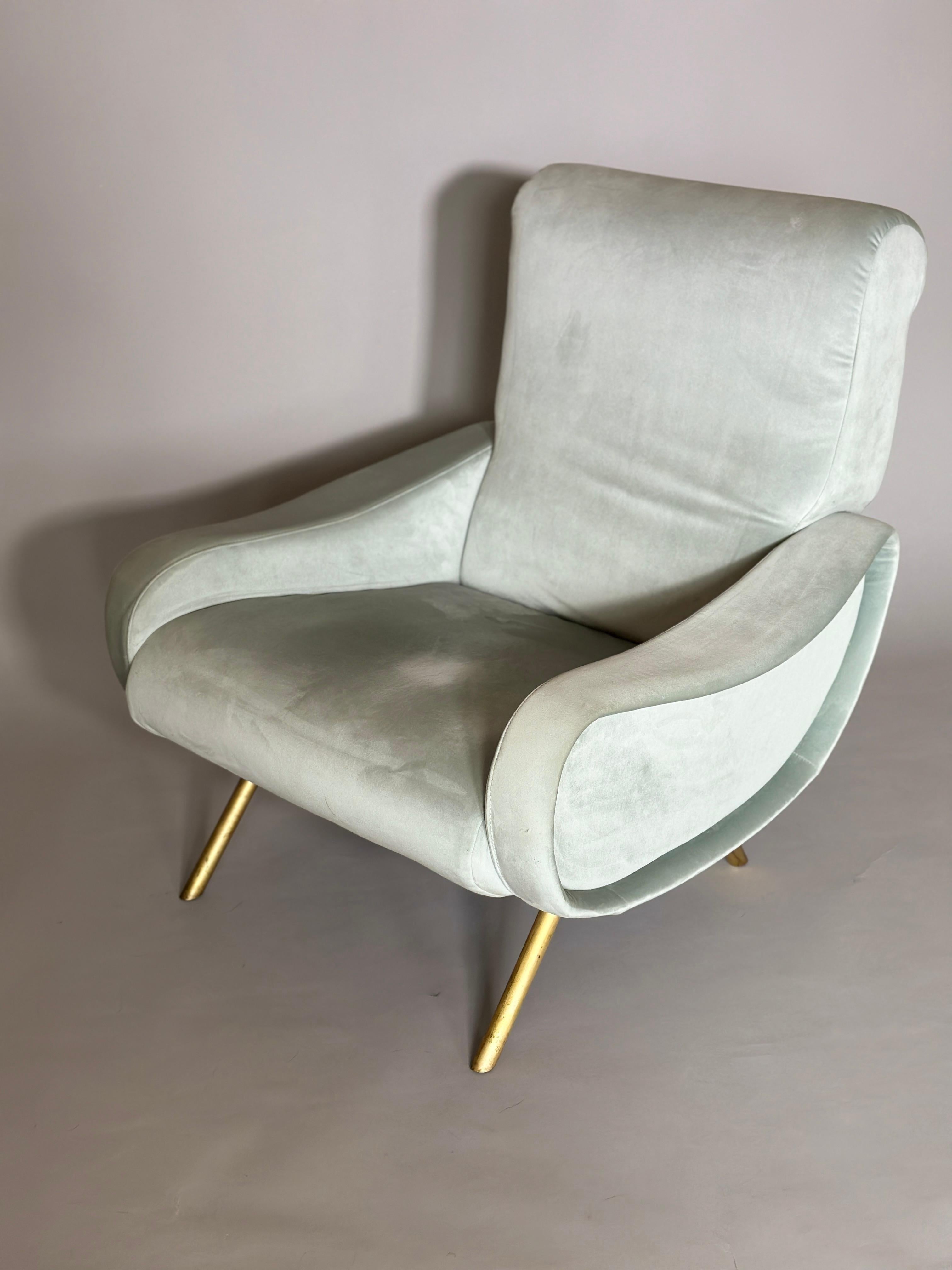 Marco Zanuso Lady Chair, 1950s For Sale at 1stDibs