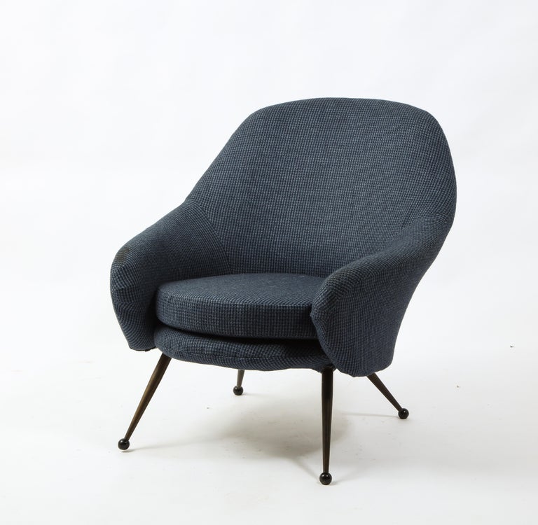 Marco Zanuso Martingala Armchair, Italy 1950's For Sale at 1stDibs