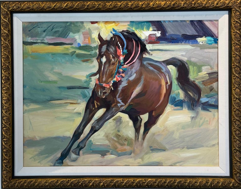 Marcus Hodge - Leaping Marwari Bay For Sale at 1stDibs
