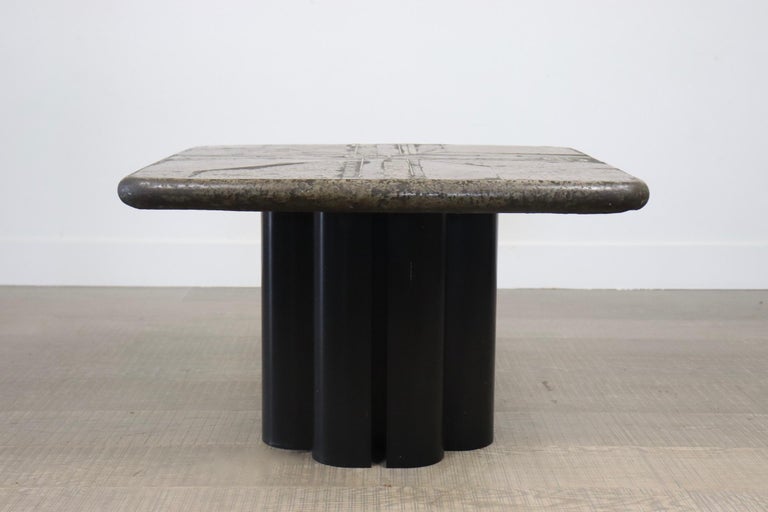 Marcus Kingma Brutalist Coffee table, 1989 at 1stDibs