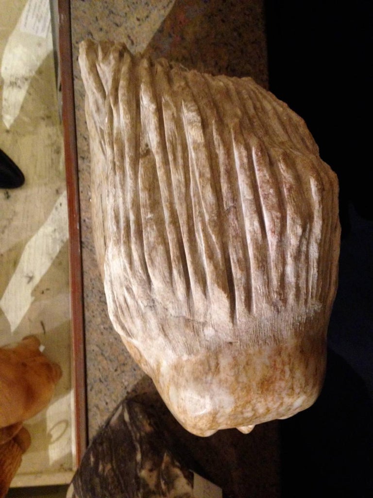 Marcus Lyons - Running Woman; Marcus Lyons (American 1949); alabaster ...