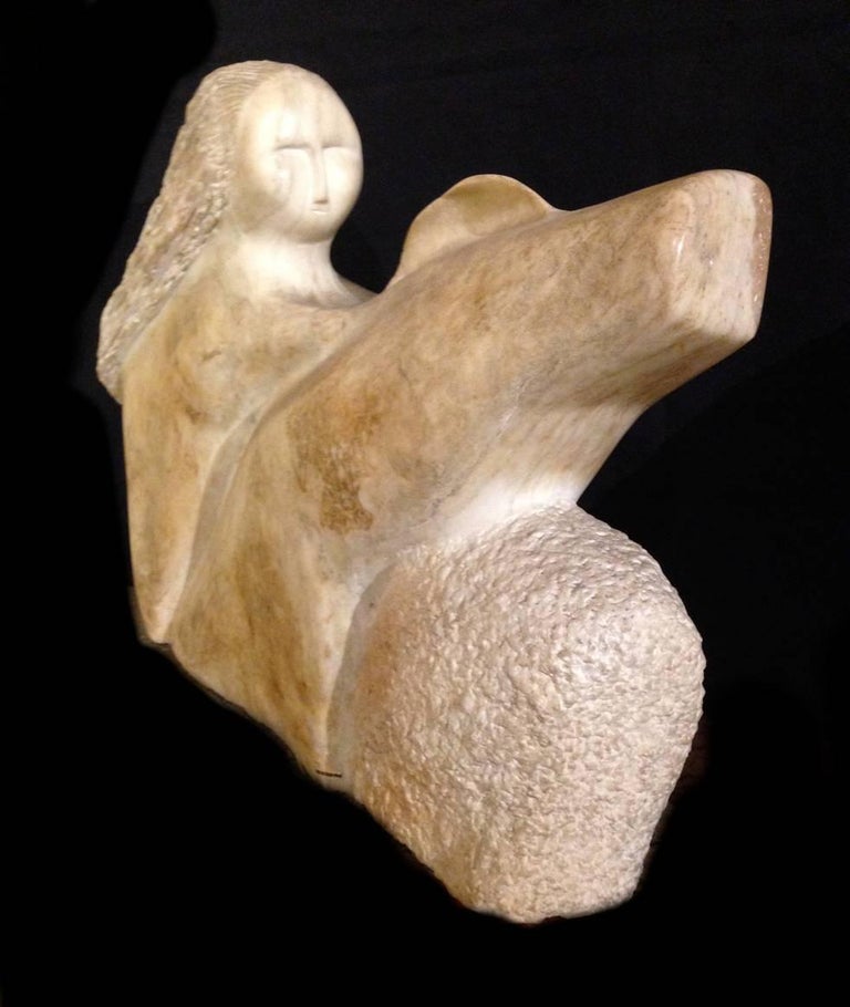 Marcus Lyons - Woman on a Horse; Marcus Lyons (American 1949 ...