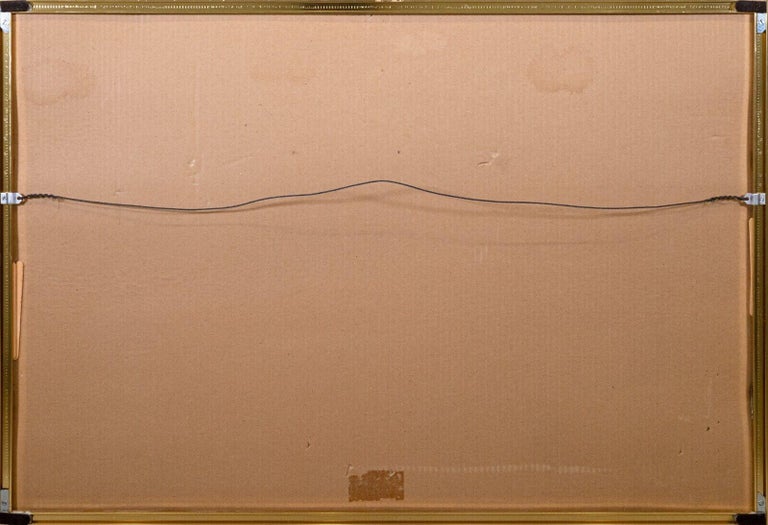 Marcus Uzilevsky Joshua 1981 Signed Contemporary Mixed Media on Paper ...