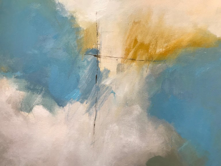 Marcy Gregg - Abundance by Marcy Gregg, Large Framed Abstract Oil on ...