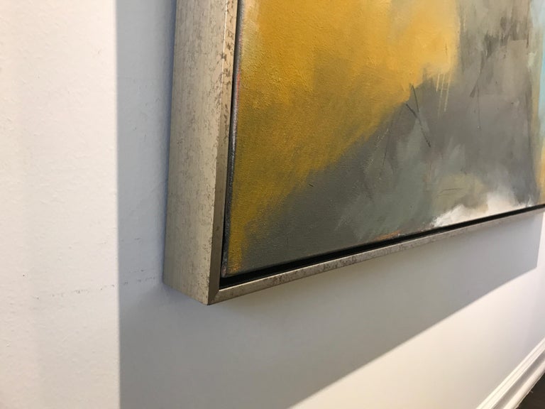 Marcy Gregg - Abundance by Marcy Gregg, Large Framed Abstract Oil on ...