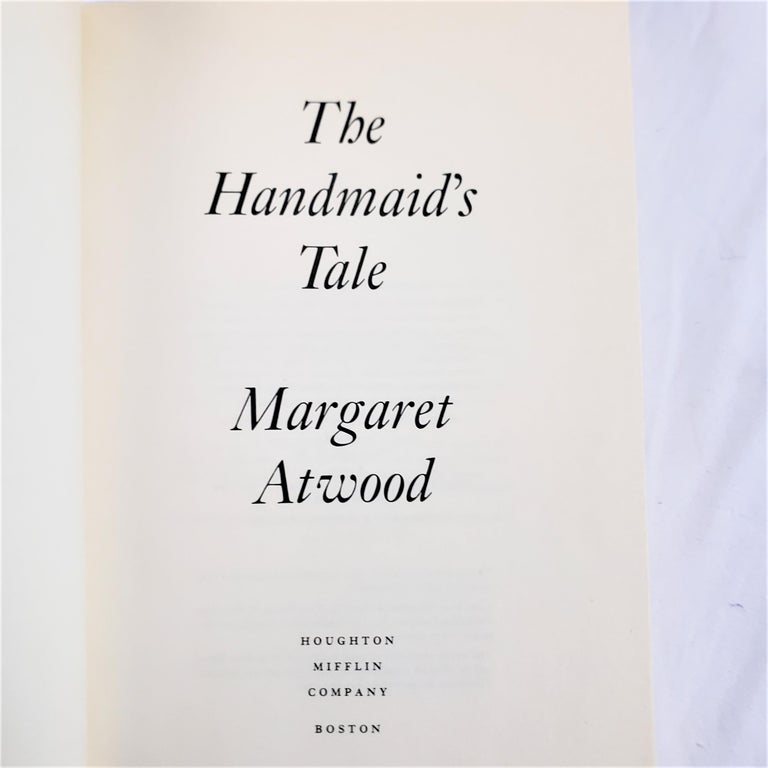 Margaret Atwood Autographed 'The Handmaid's Tale' 1986 O.W. Toad Ltd. U ...