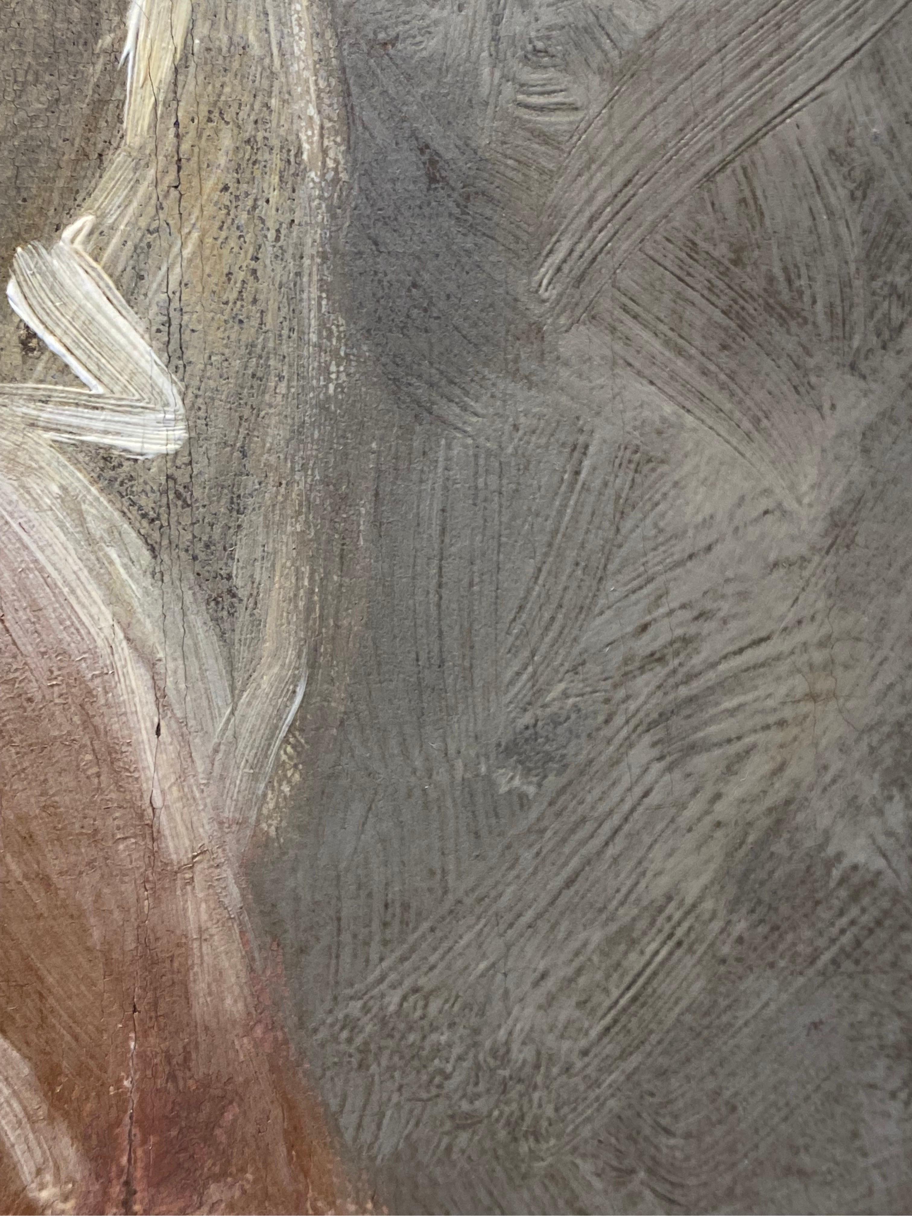 19th century British portrait Miss Coote with her dog - Girl Female ...