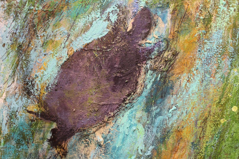 Margaret Ross Tolbert - Turtle at the Temple For Sale at 1stDibs