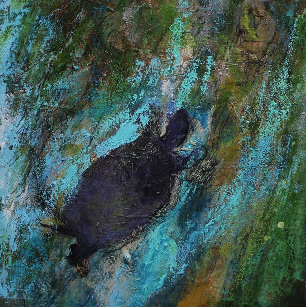 Margaret Ross Tolbert - "Everything is Water (Her sey su)" oil on ...