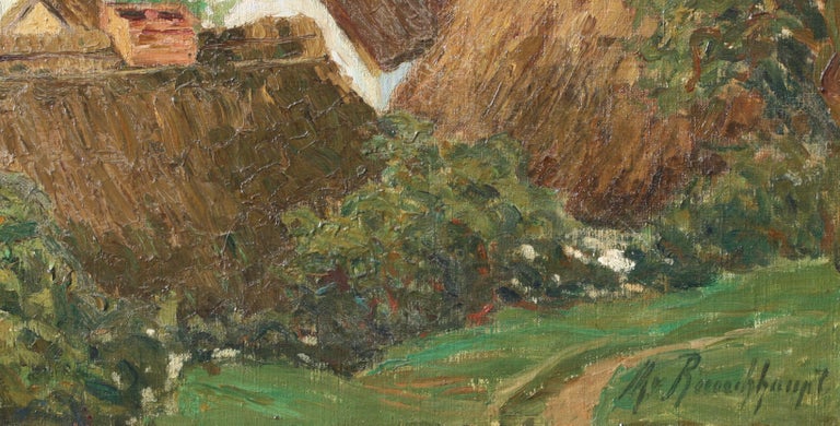 Margarethe Von Rauchhaupt (XX) Oil on Canvas For Sale at 1stDibs