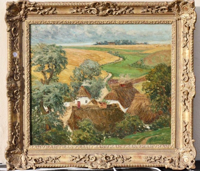 Margarethe Von Rauchhaupt (XX) Oil on Canvas For Sale at 1stDibs