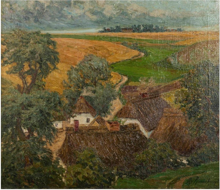 Margarethe Von Rauchhaupt (XX) Oil on Canvas For Sale at 1stDibs