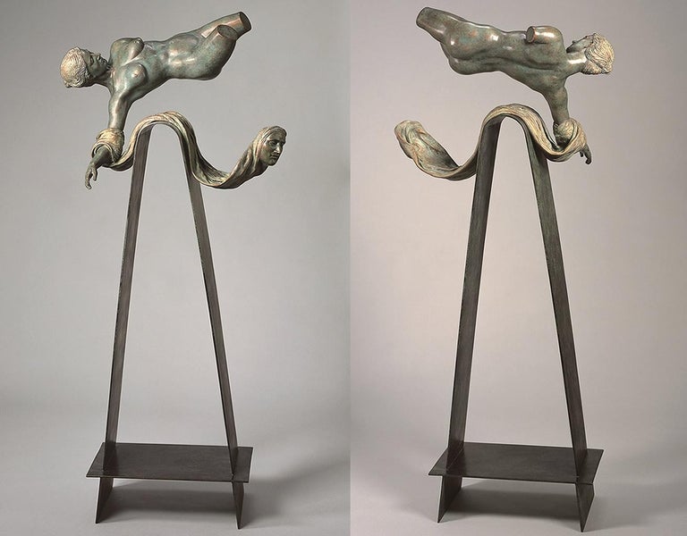 Margot Homan - Psyche and Zephyr Bronze Sculpture Mythology Classic ...