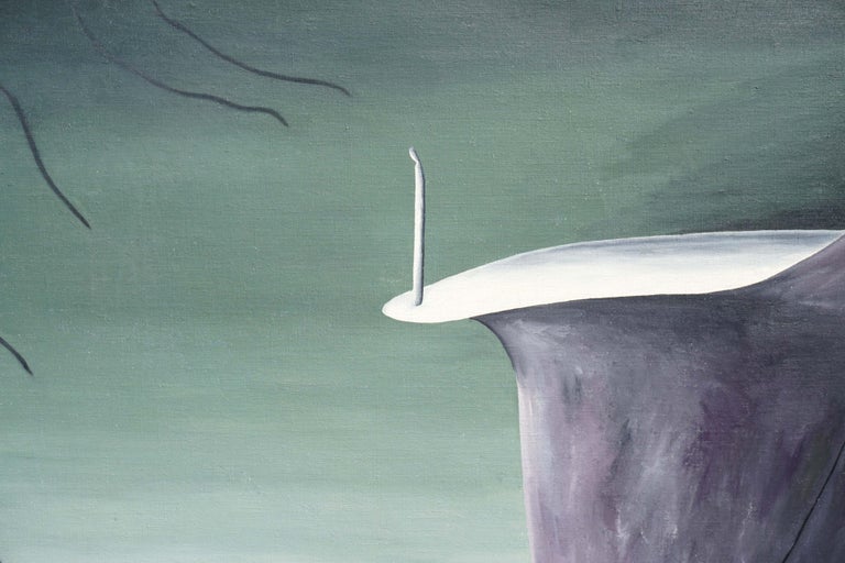 Marguerite Blasingame - Cliff's Edge Surreal Hawaiian Landscape at 1stDibs