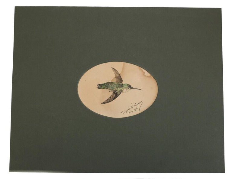 Marguerite Kirmse Watercolor Bird Painting on Board, Signed For Sale at ...