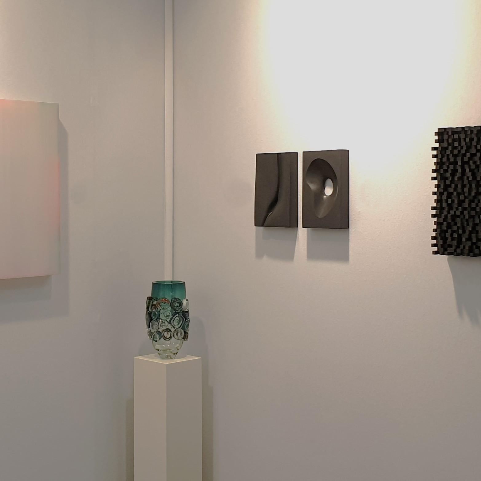 Mari-Ruth Oda - Lichene in nero ed 3/8 - scultura astratta moderna ...