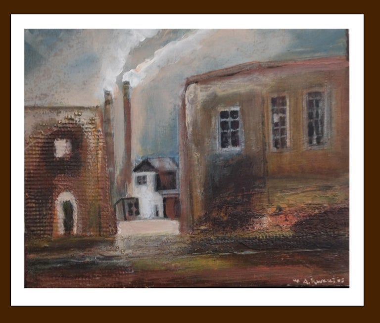 Maria Asuncion Raventos - Barcelona. original acrylic painting For Sale ...