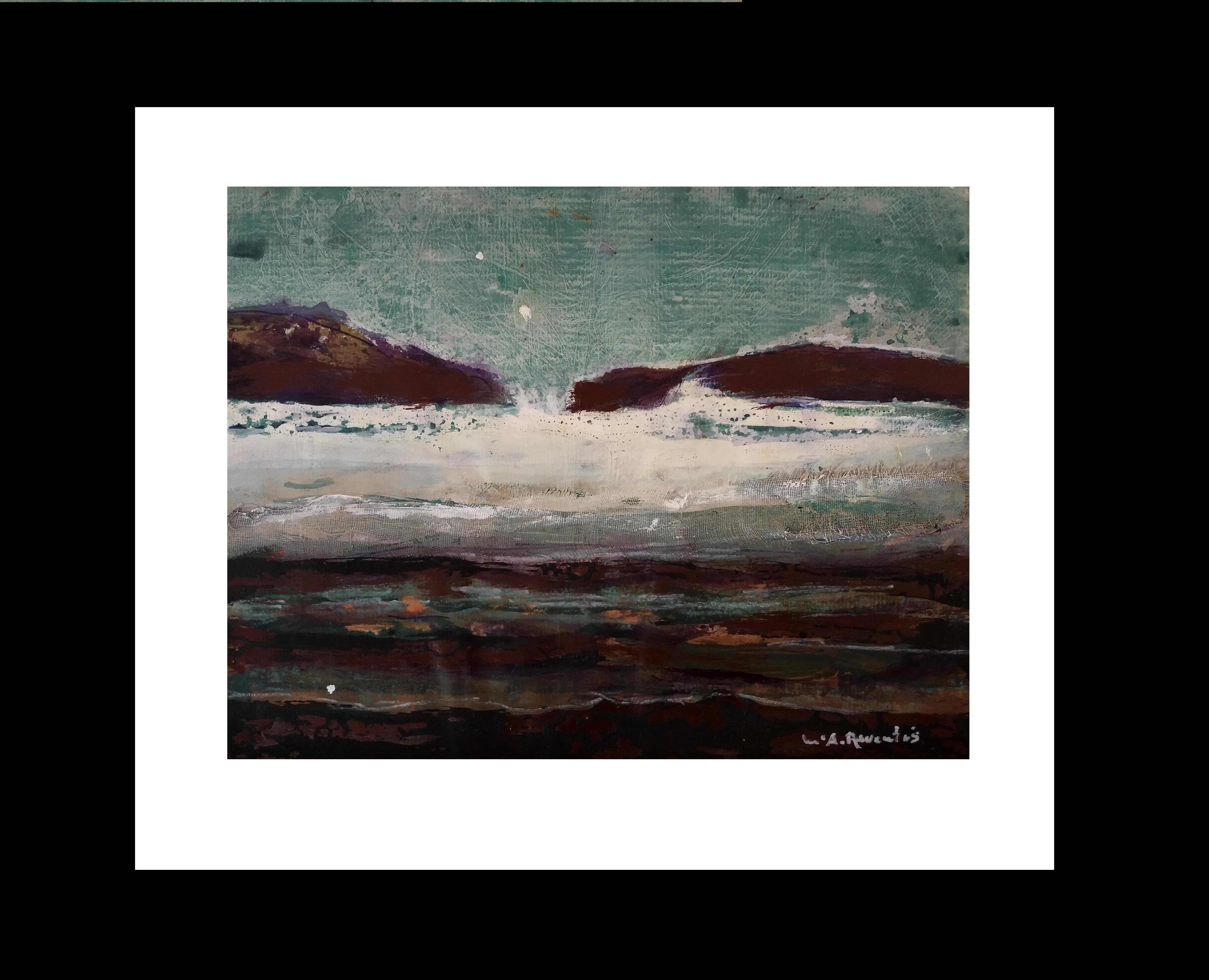 Maria Asuncion Raventos - Marina original expressionist acrylic ...