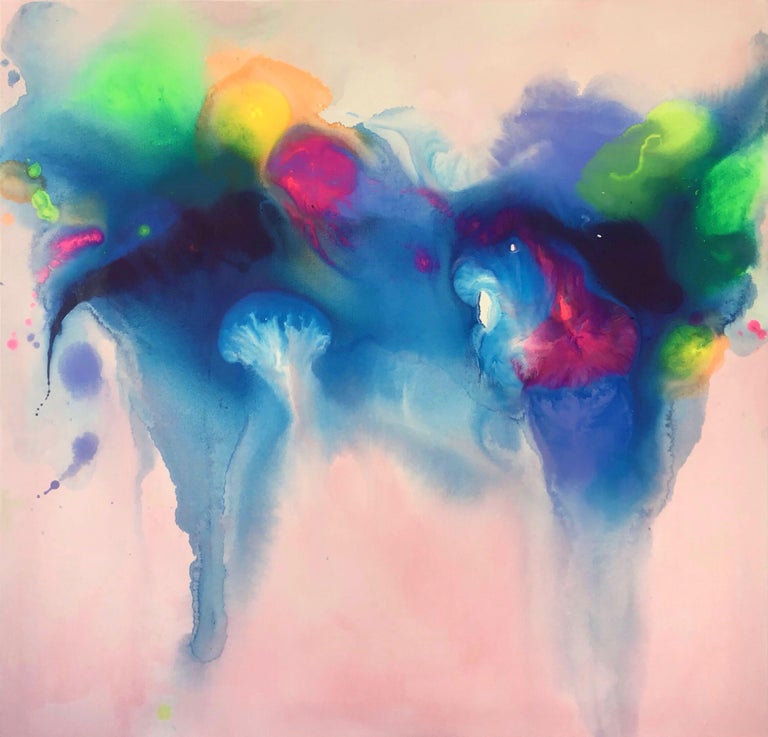 Maria Bacha - Oneness, Painting, Acrylic on Canvas For Sale at 1stDibs