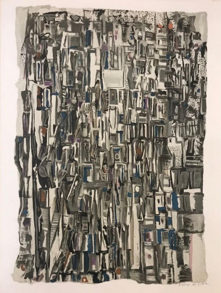 Maria Helena Vieira da Silva - Elegy for Georges Pompidou For Sale at ...