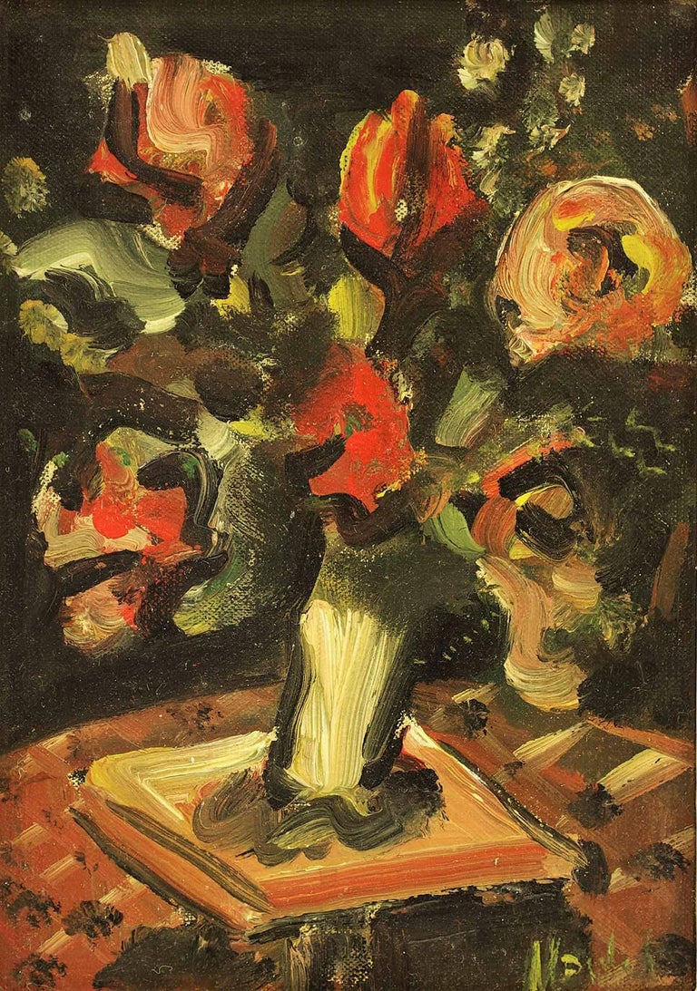 Maria Modok - Flowers In Bloom, Still Life For Sale at 1stDibs