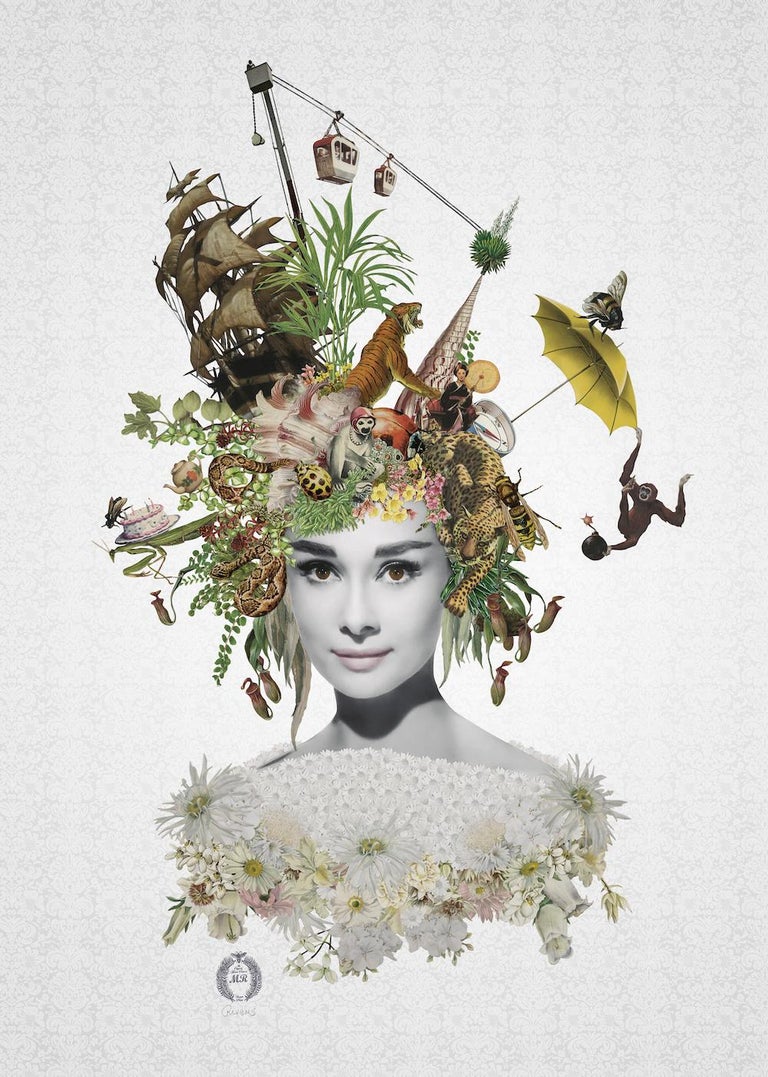 Maria Rivans - ''Miss Baker'' Limited edition print of surrealistic ...