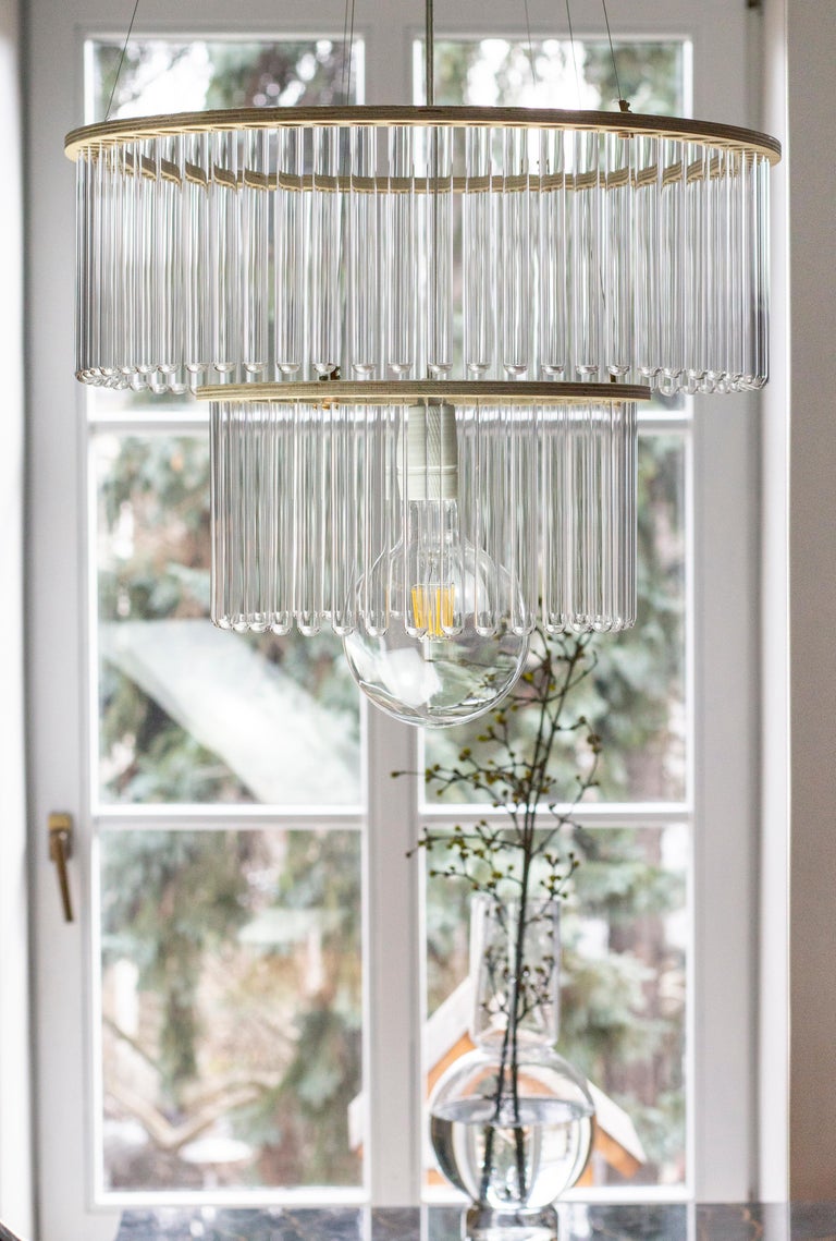 Maria SC Double Test Tubes Chandelier For Sale at 1stDibs | chandelier ...