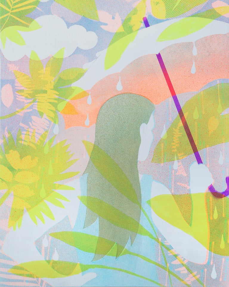 Maria Stabio - Rain in Rice Fields For Sale at 1stDibs