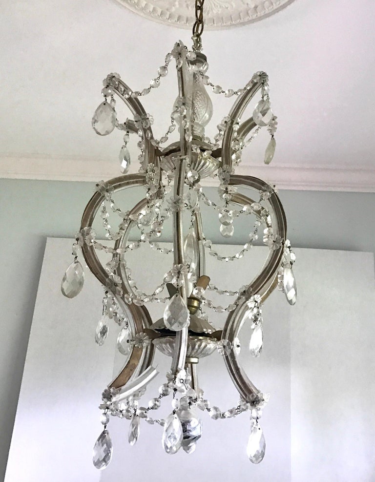 Maria Theresa Crystal Chandelier Made in Italy For Sale at 1stDibs ...