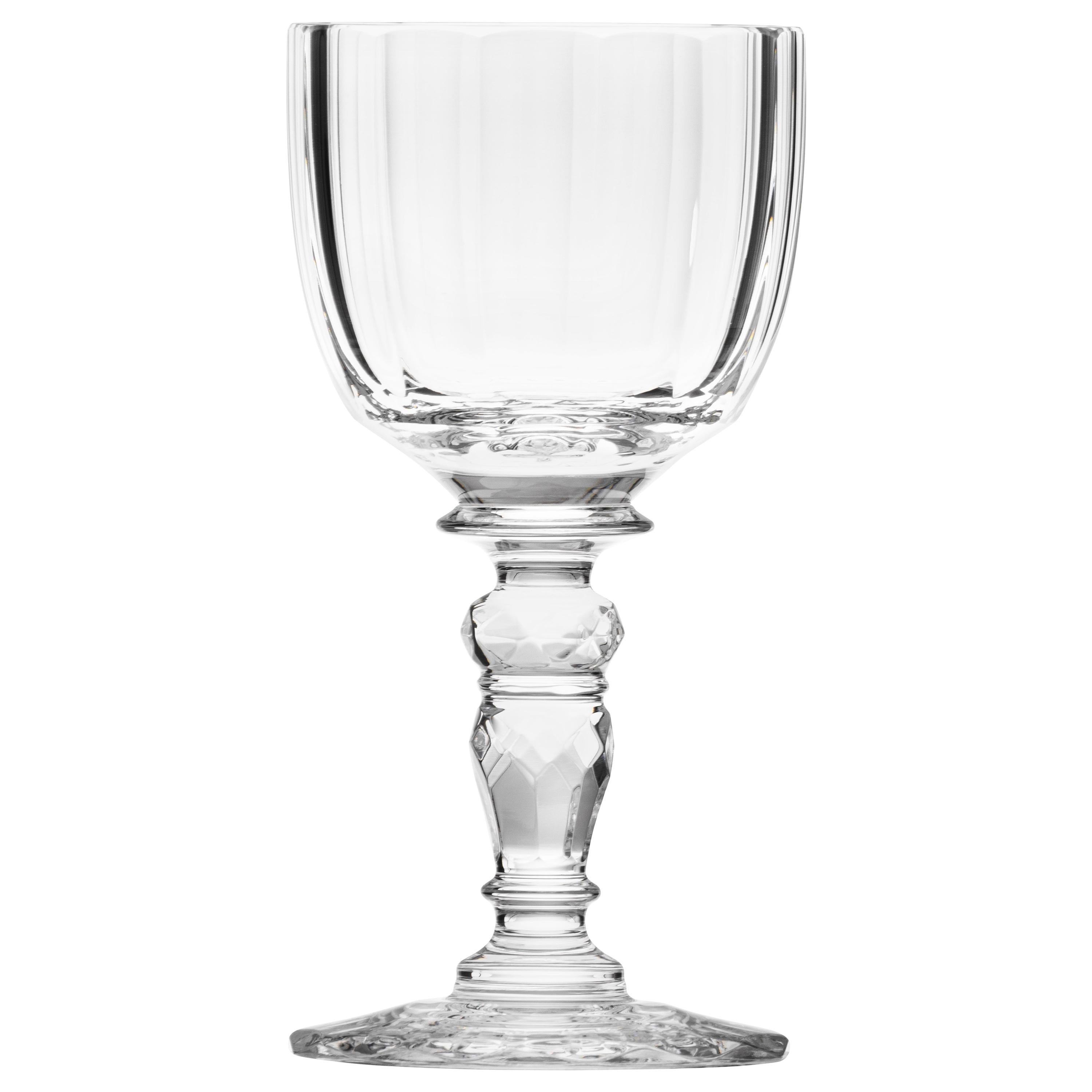 Crystal Martini Goblet Set Made in Germany For Sale at 1stDibs