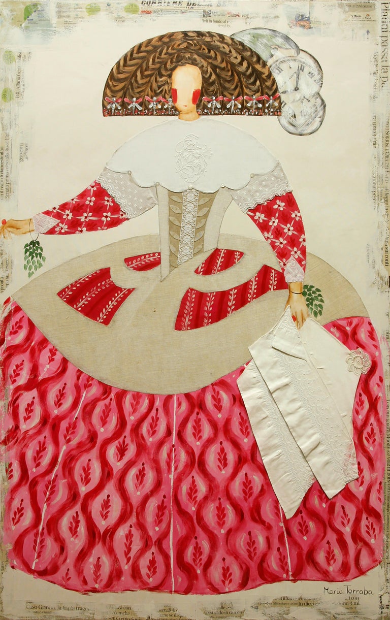 Maria Torroba - Mariana Intense Pink For Sale at 1stDibs