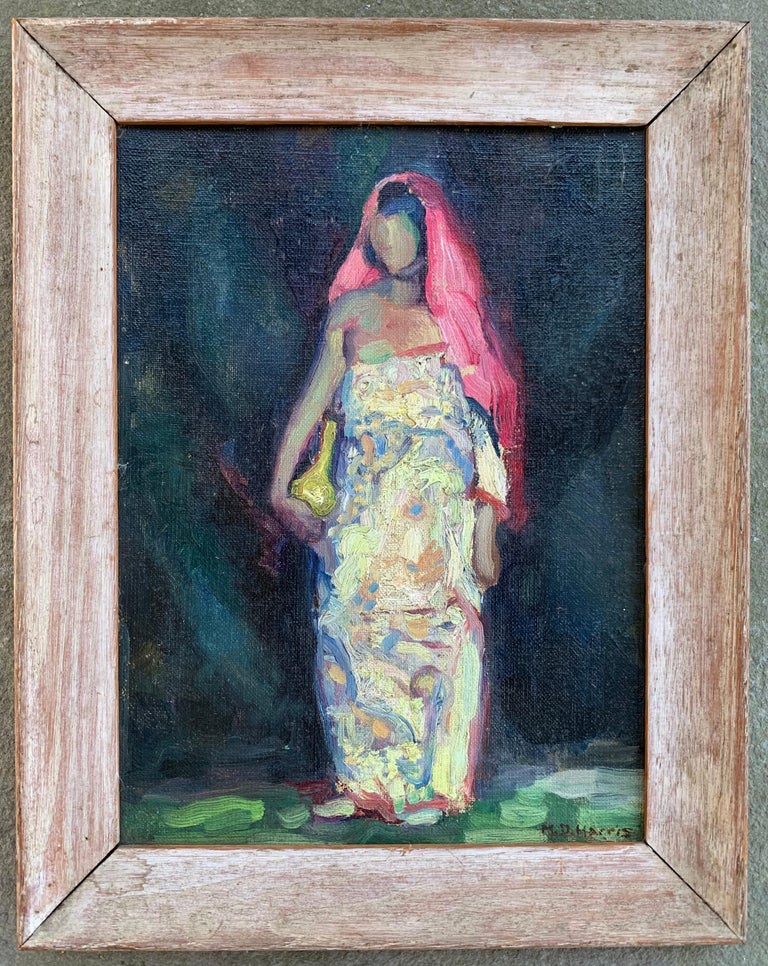 Marian D. Harris - East Indian (Impressionist Figure) For Sale at 1stDibs