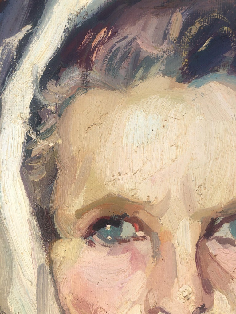 Mariano Tur de Montis - Ibiza woman Spain spanish oil on canvas ...