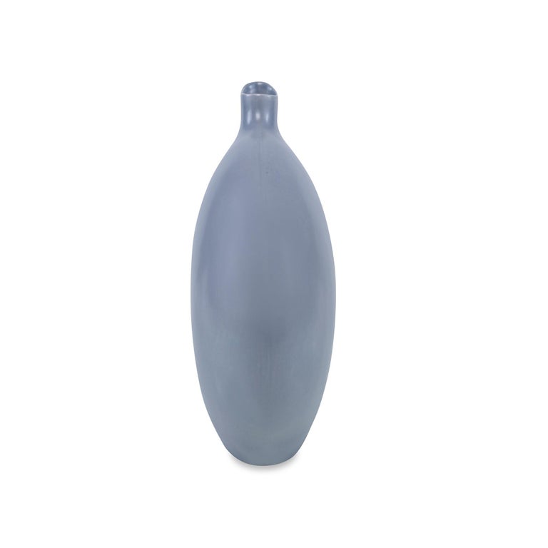 Marico Vase in Light Gray Ceramic by CuratedKravet For Sale at 1stDibs