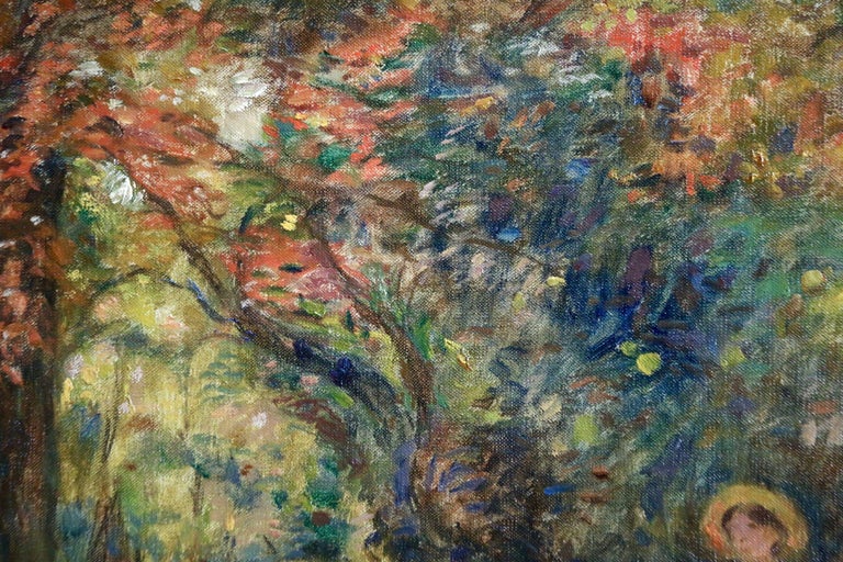 Marie Duhem - "Famille dans le Jardin" Duhem 19th Century French ...