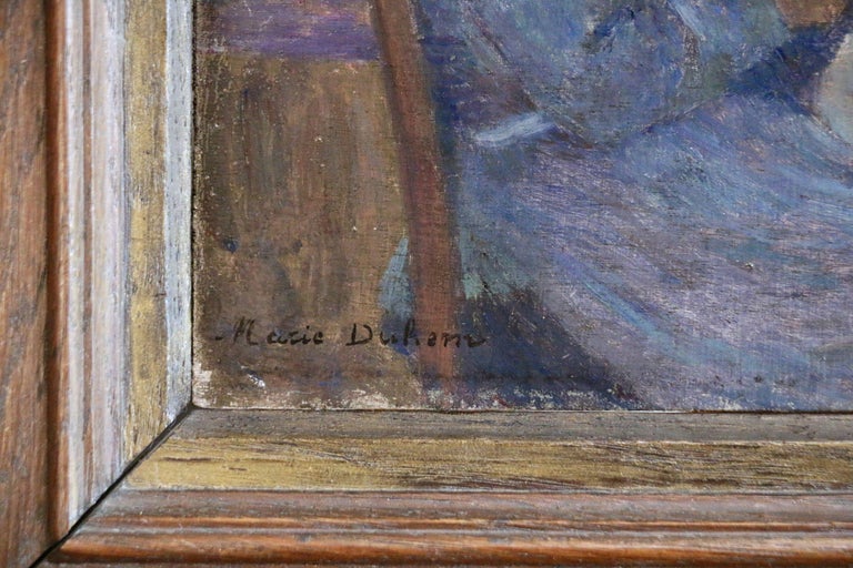 Marie Duhem - "La Couturiere" Duhem C.19th French Impressionist Woman ...