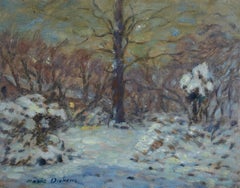 Marie Duhem - L'Automne - 19th Century Oil, Woman and Chickens Autumn ...