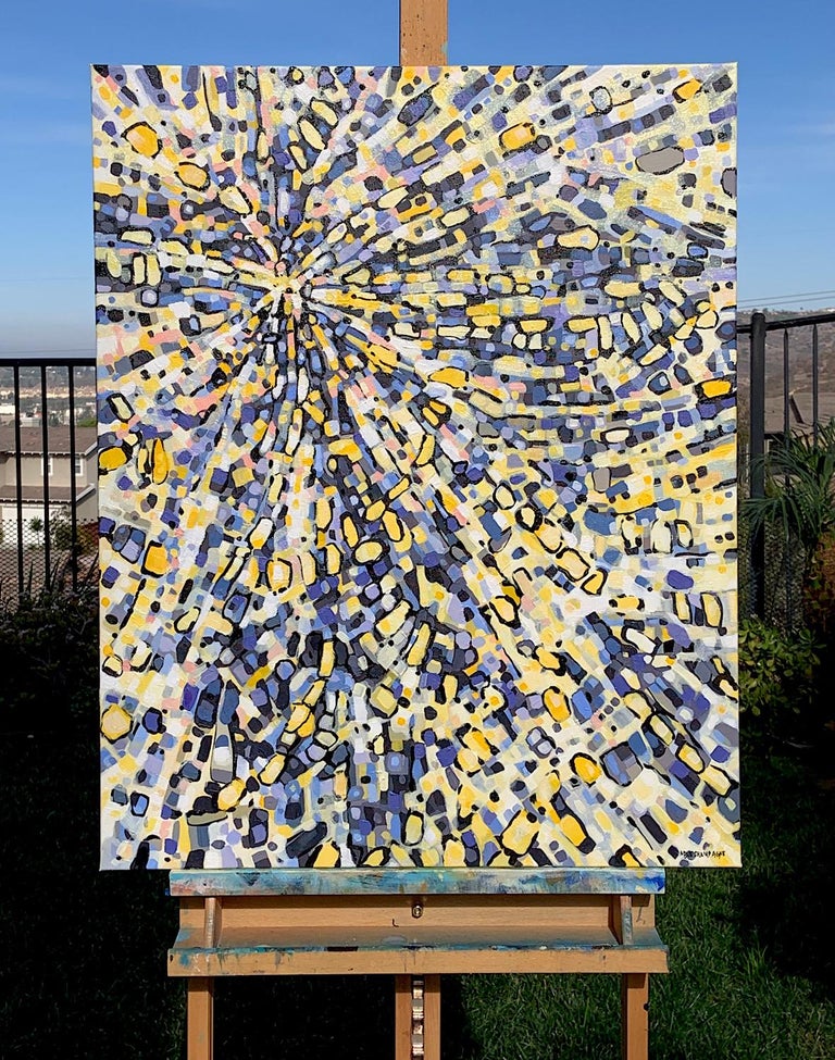 Marie-Eve Champagne - Fragmentation - Breaking Point, Abstract Painting ...