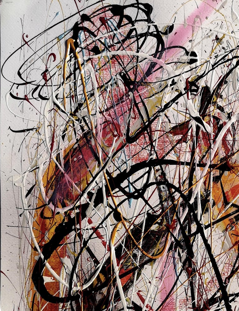 Marie-Laure Romanet Prin company - "SALTIMBANQUE" Pollock style For ...