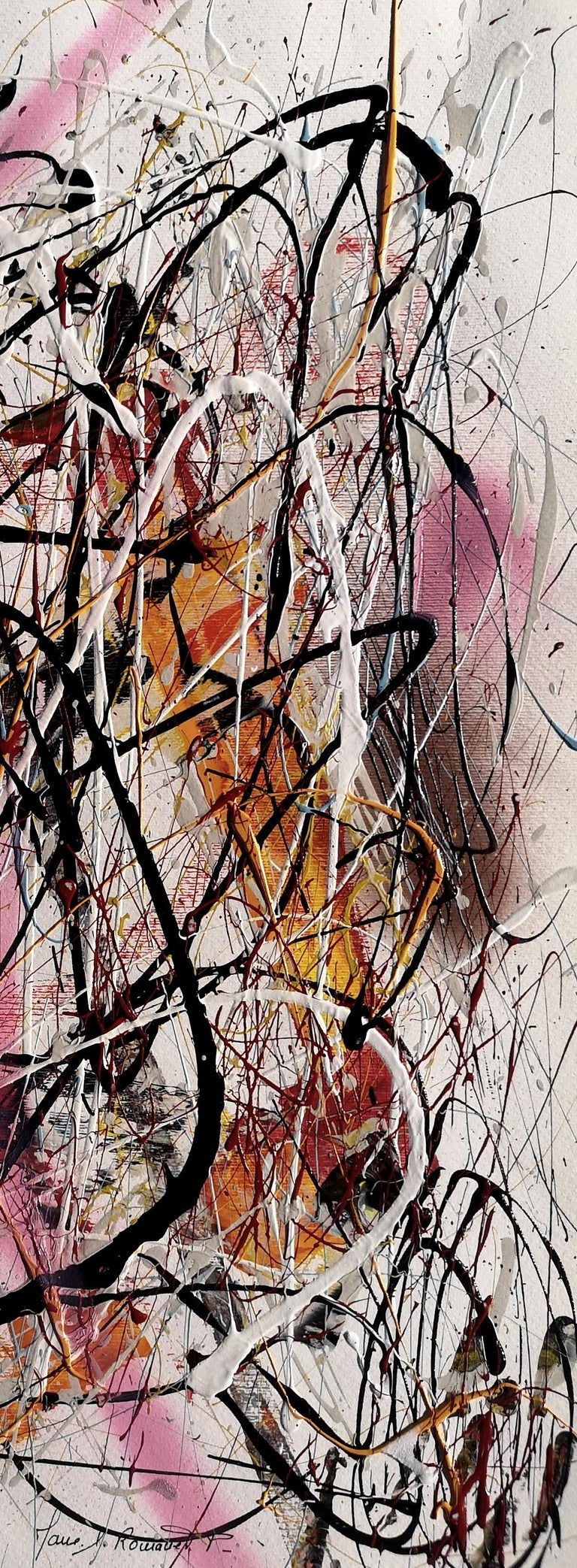 Marie-Laure Romanet Prin company - "SALTIMBANQUE" Pollock style For ...