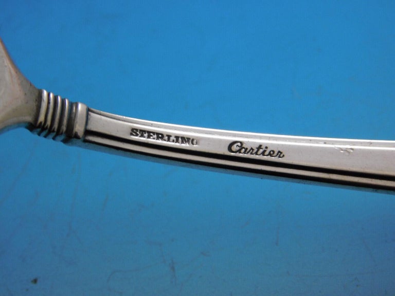 Marie Louise by Cartier Sterling Silver Flatware Set Service 45 Pieces ...