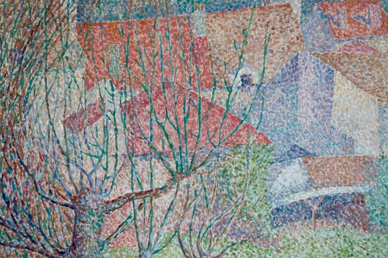 Marie Vorobieff Marevna - Vue de Saint-Leu-la-Forêt - 20th Century ...
