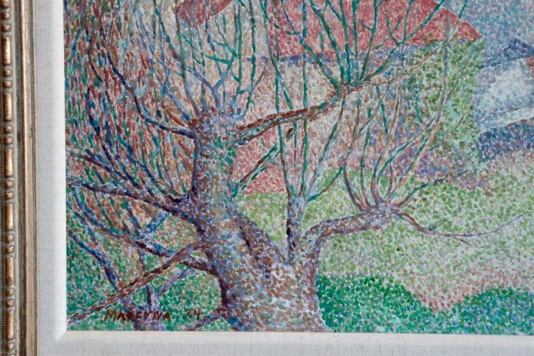 Marie Vorobieff Marevna - Vue de Saint-Leu-la-Forêt - 20th Century ...