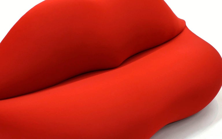 Marilyn Bocca Lip Sofa by Gufram, 1986, Signed, #79 From Edition of ...
