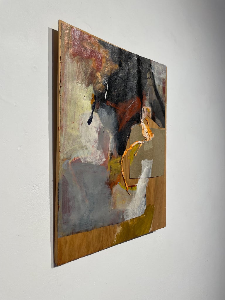 Marilyn Church - Distant Sky, abstract painting For Sale at 1stDibs