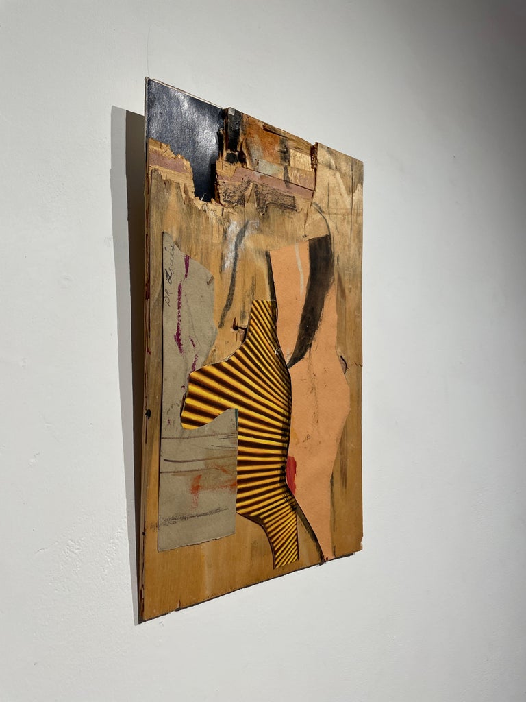 Marilyn Church - Walking Shadow, abstract painting For Sale at 1stDibs