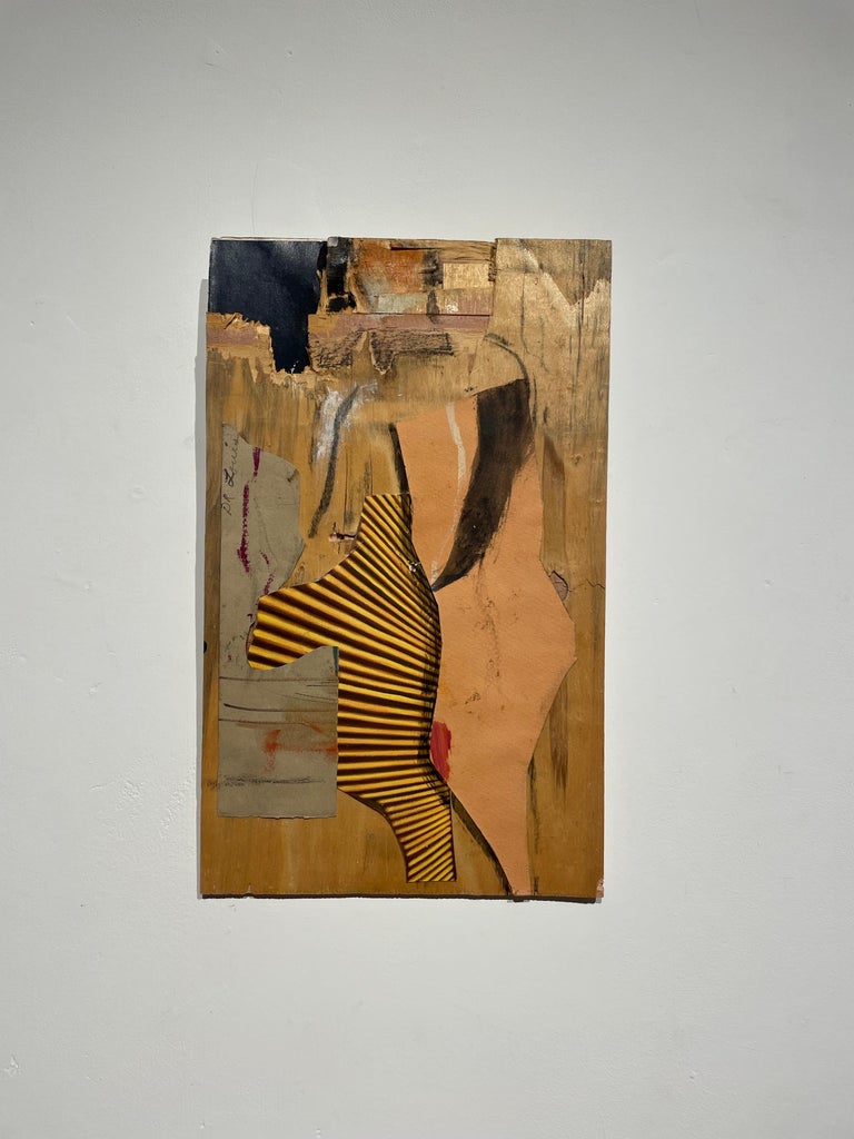 Marilyn Church - Walking Shadow, abstract painting For Sale at 1stDibs