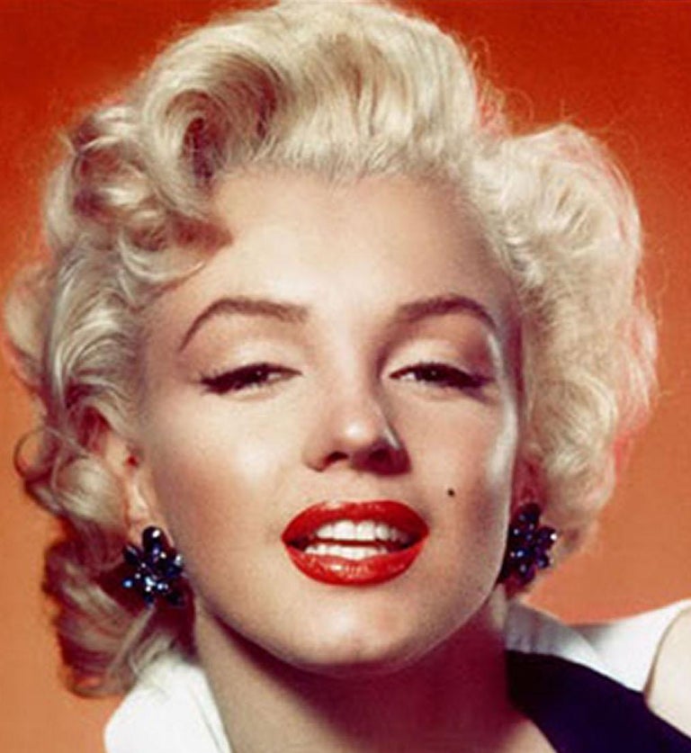 "Marilyn Monroe in a Black and White Dress", 1952 Gene Kornman For Sale ...