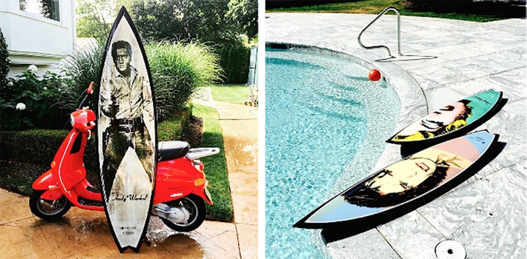 Marilyn ‘Turquoise/Carbon’ Surfboard After Andy Warhol For Sale at ...